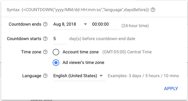 Using the Google Ads Countdown Function in Paid Search Ads ...